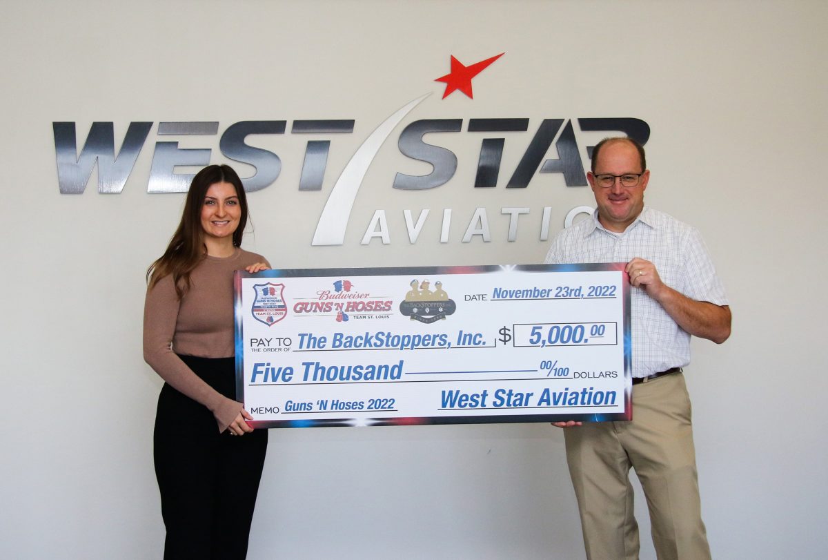 West Star Aviation supports Guns ‘N Hoses event with BackStoppers ...