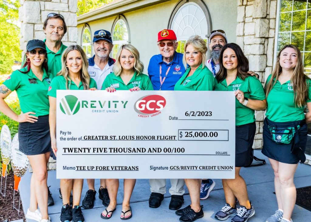 GCS Credit Union donates over $29,000 to veterans from recent golf ...