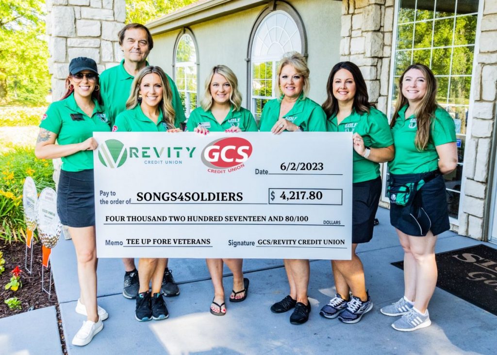 GCS Credit Union donates over $29,000 to veterans from recent golf ...