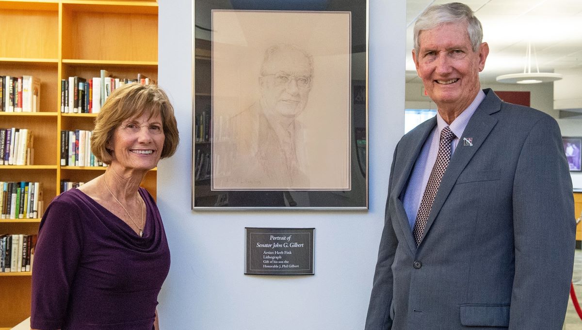 SIUC dedicates portrait by artist Herbert Fink of ‘education senator ...