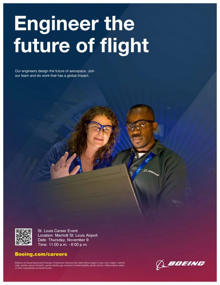 Boeing to host in-person career fair, hiring event on Nov. 9 – Illinois ...