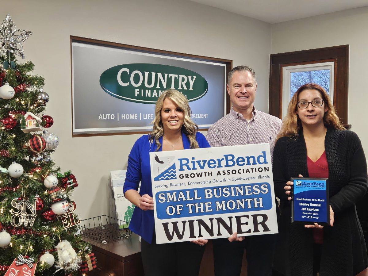 Lauritzen’s COUNTRY Financial receives December small business award ...