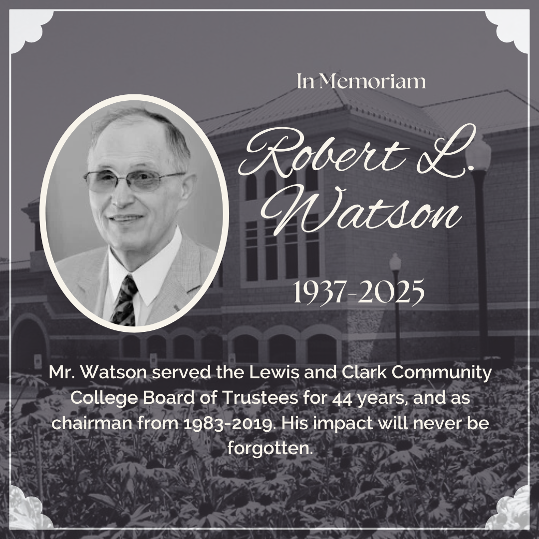 Robert L. Watson, 44-year Lewis and Clark Community College trustee ...