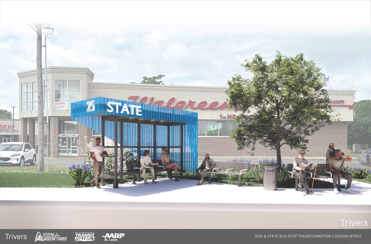 Proposed design concept for East St. Louis MetroBus stop released ...